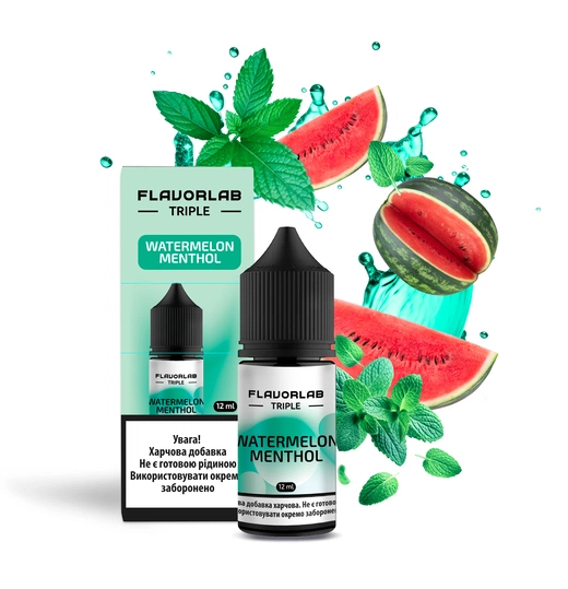 Flavorlab Triple 30мл | 50мг | Watermelon Menthol (Арбуз Ментол ...